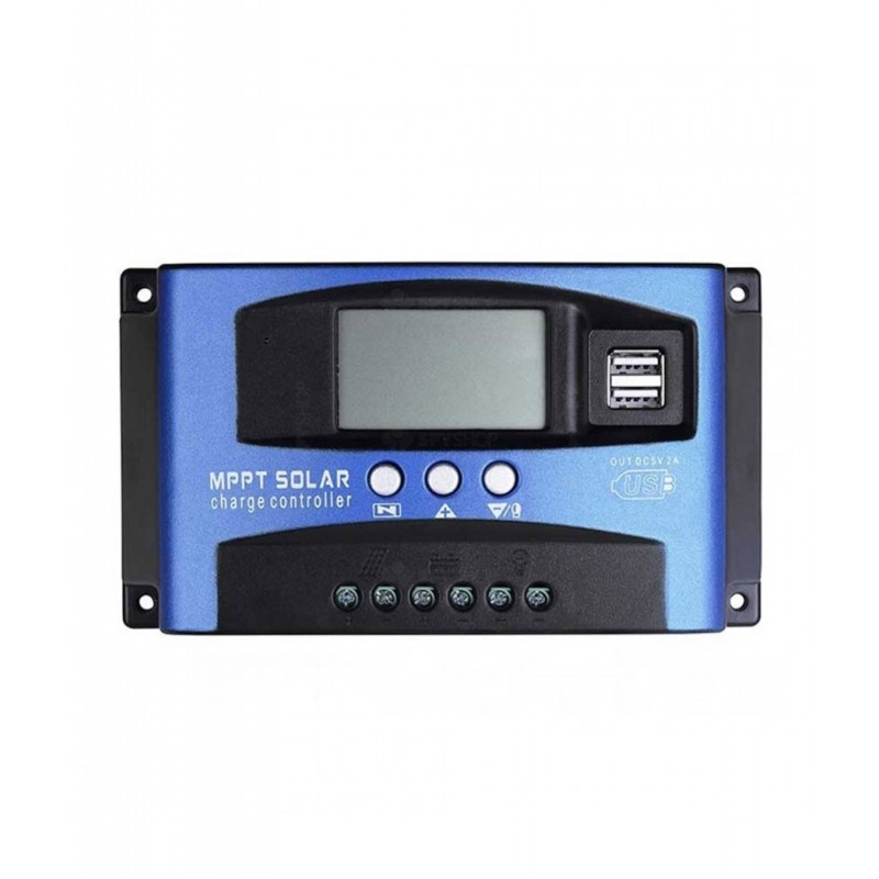 Regulator Controler PANOU SOLAR 12/24V 60A USB MPPT | Zutech.ro