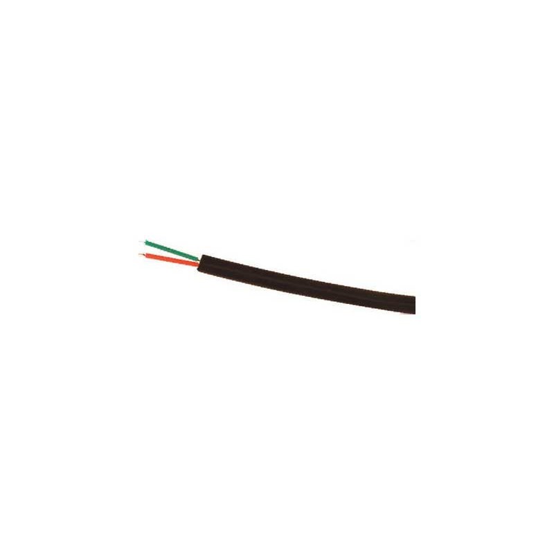 Cablu telefon 2 fire negru 100m | Zutech.ro