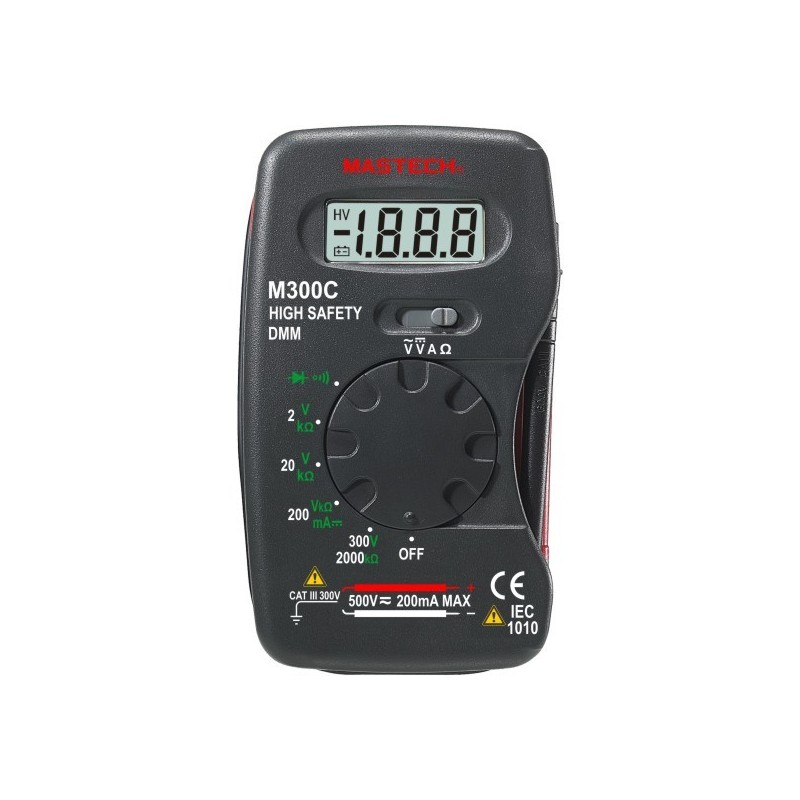 Mutimetru buzunar M300C Mastech | Zutech.ro